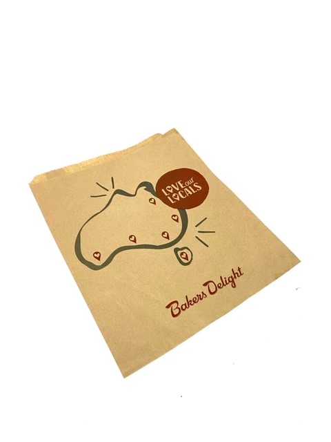 Star Group | Bakers Delight 4 Long Brown Paper Bag Brown - 500/pkt